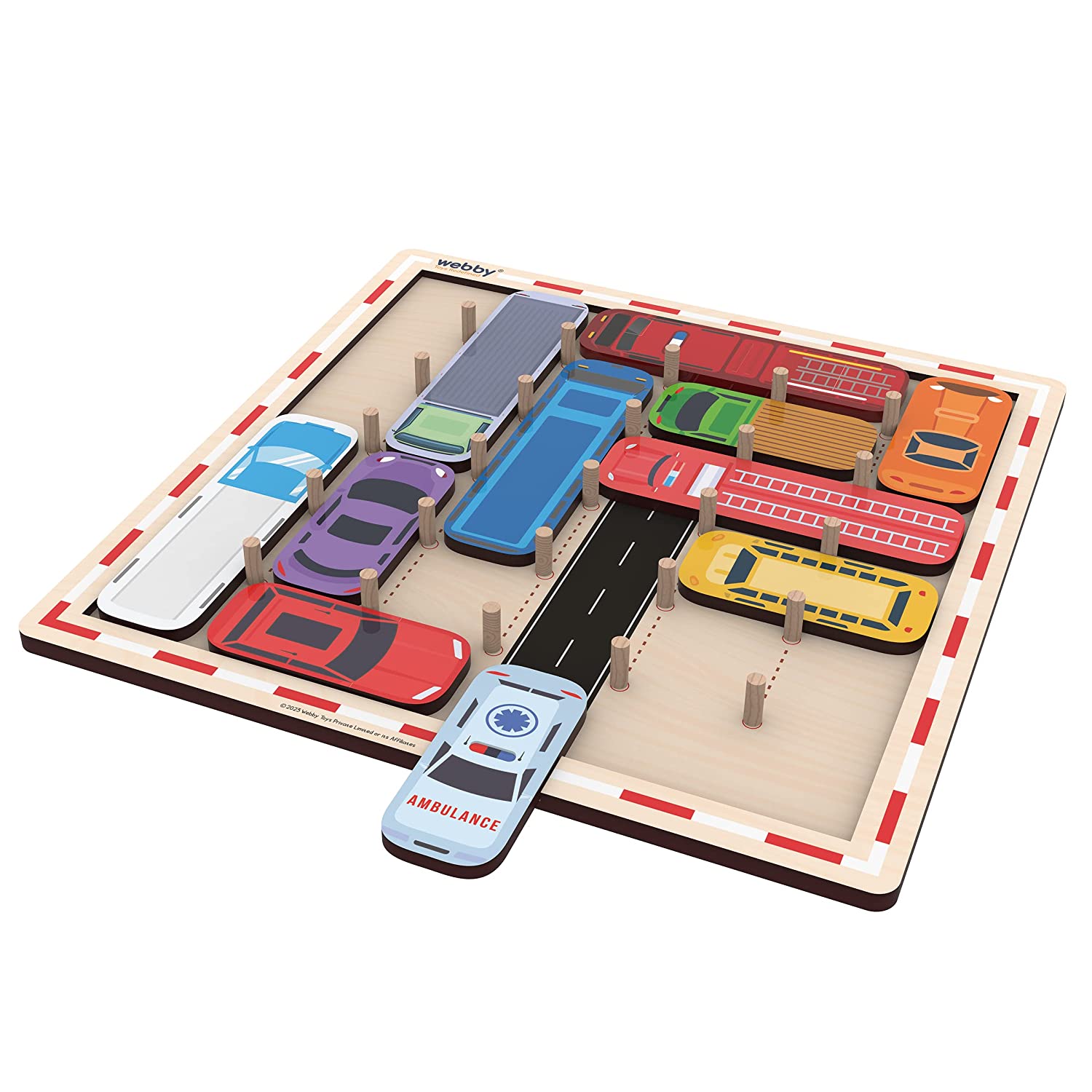 Webby Traffic Jam Table Top Board Game – Webby Toys