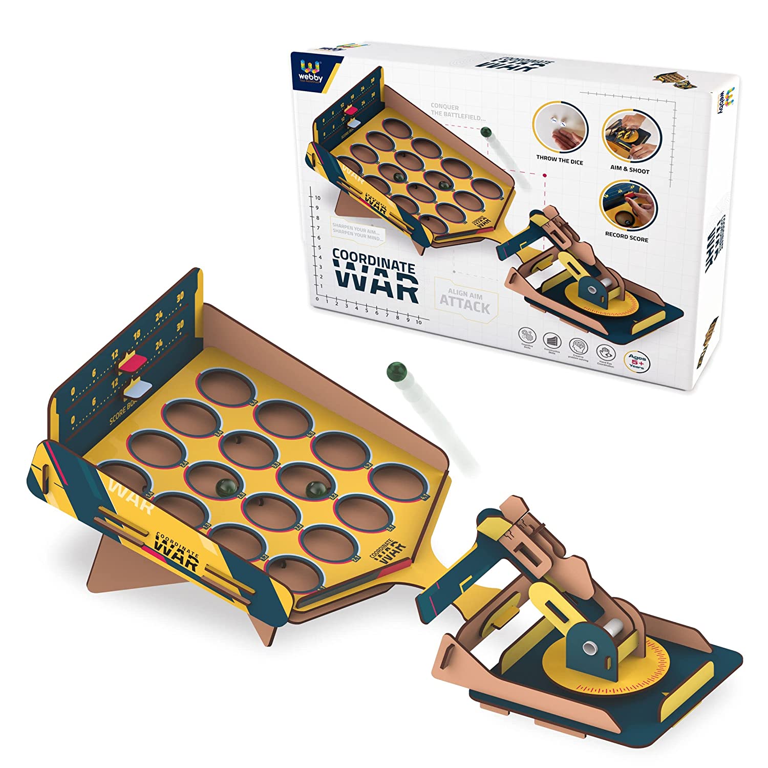 Webby Coordinate War - Conquer The Battlefield Game – Webby Toys